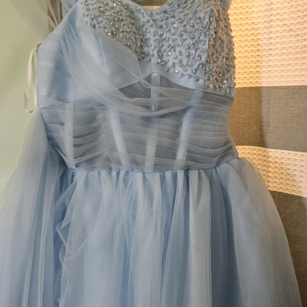 Cinderella Long Homecoming Dress - Gem